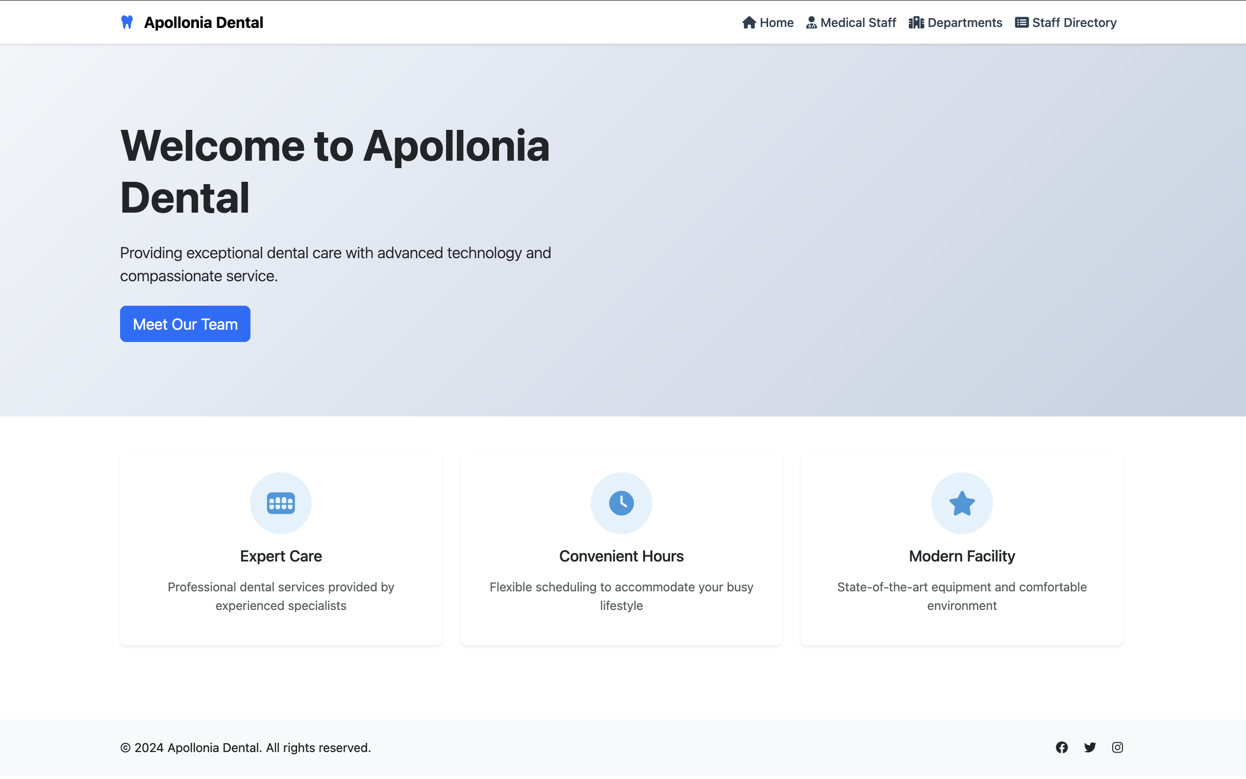 Dental Health Service Web Application | Rıdvan Topal